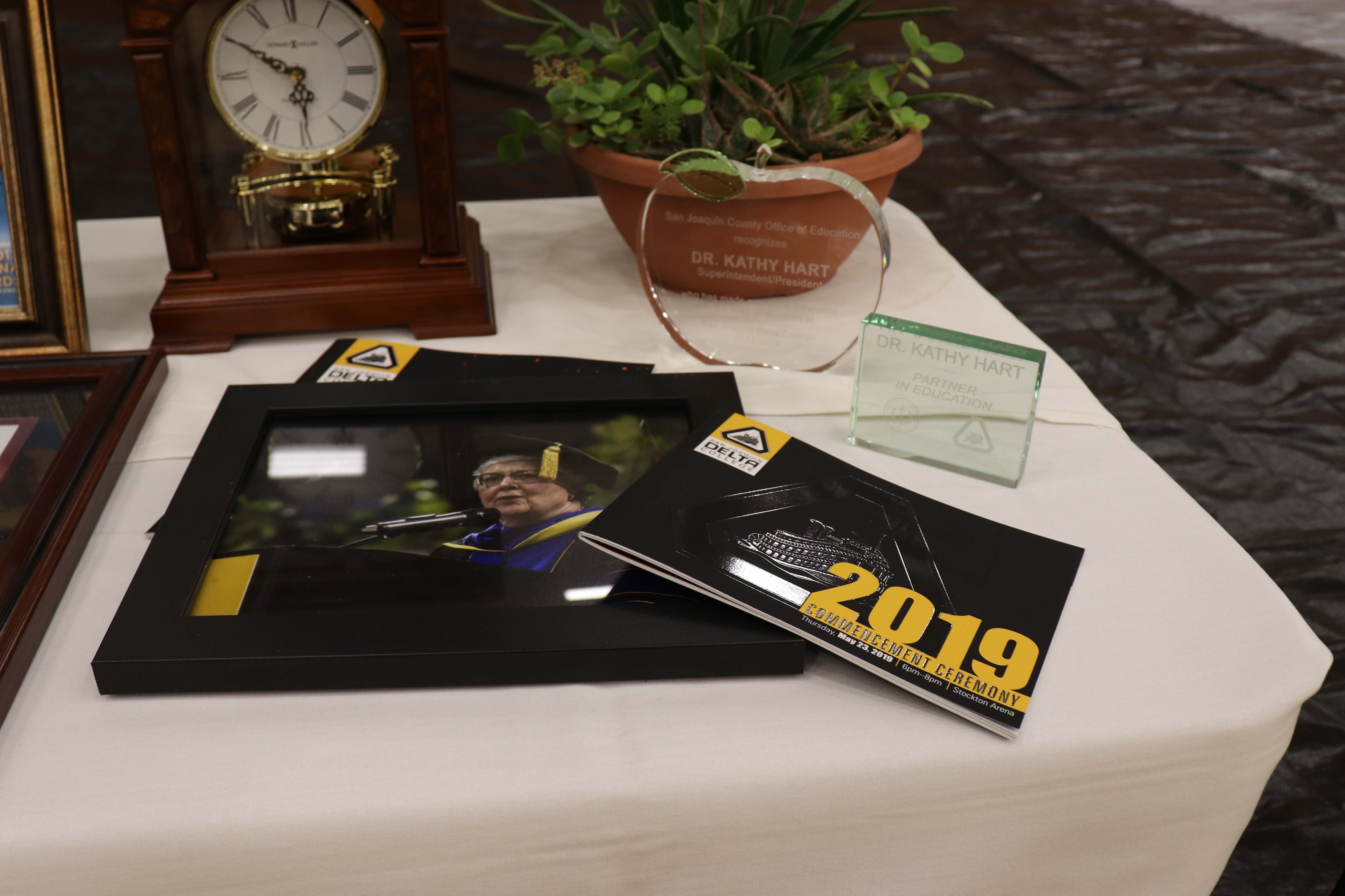 Campus celebrates Hart’s service to Delta — The Collegian
